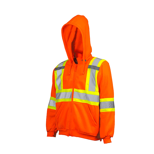 Traffic Hoodie with Detachable Hood - Innovative Global Alliance